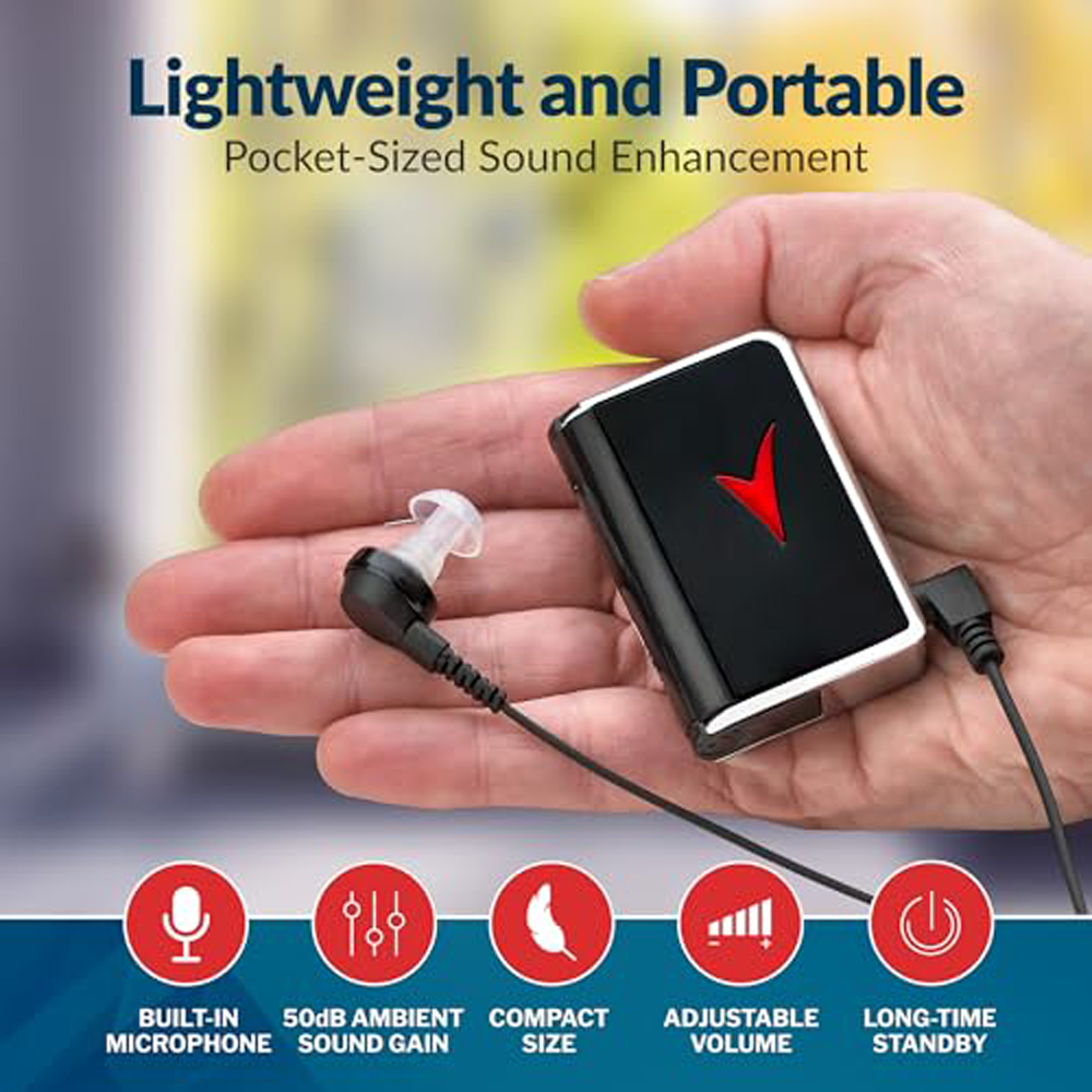 Pocket Hearing Aids - Speech Enhancer Devices and Personal Audio ...