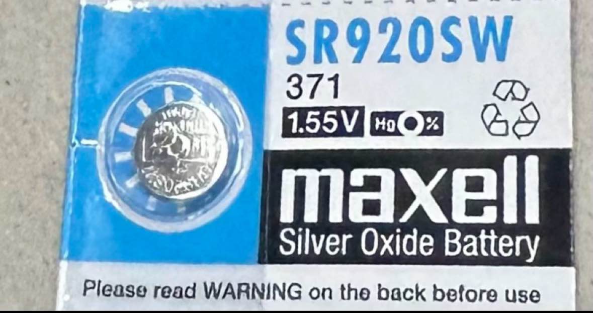 SR 920 SW 371 1.55V Maxell Silver Oxide Battery | Daraz.lk