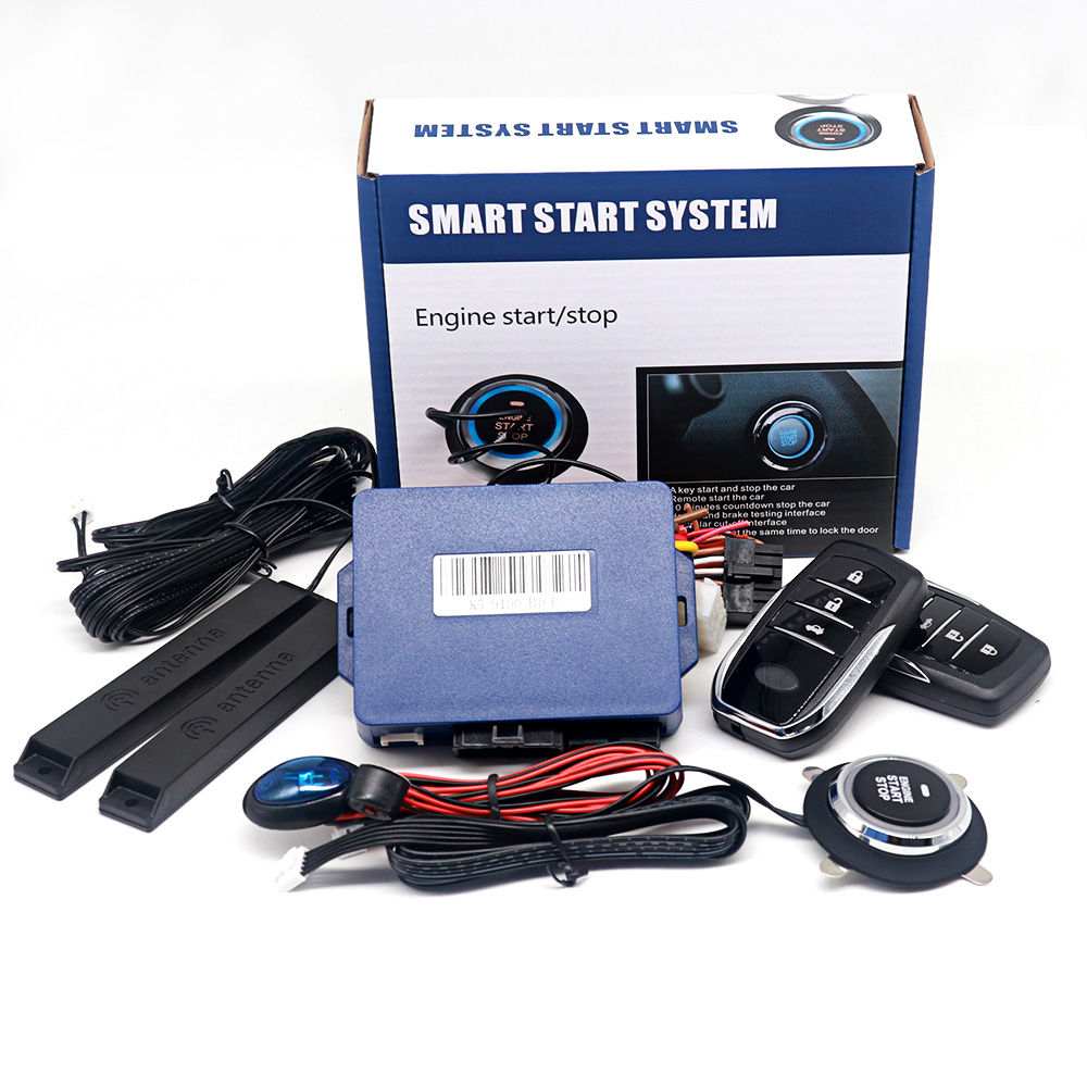 Remote starter car alarm with autostart smart system universal start ...