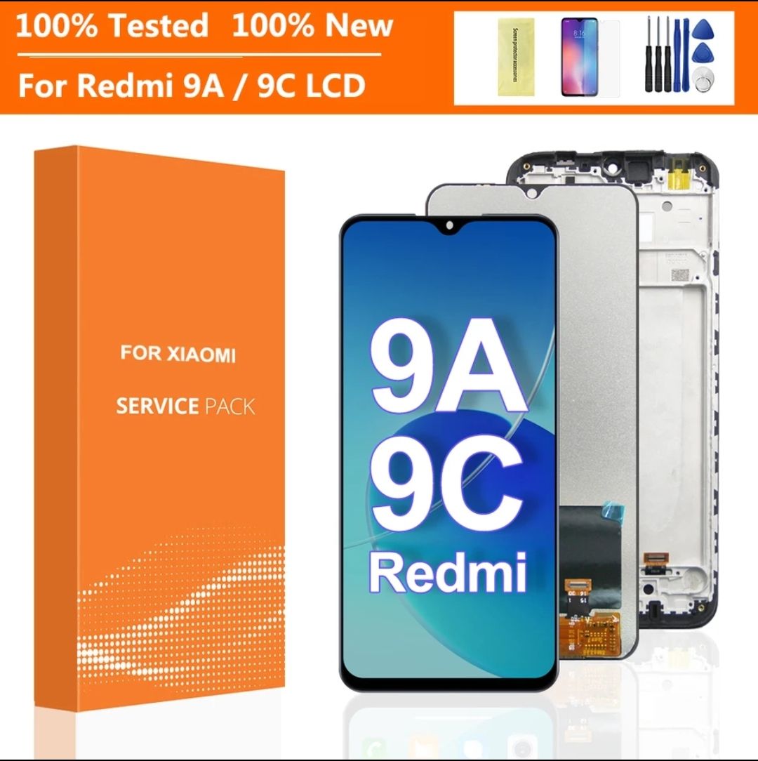 Redmi 9A/9C Display with frame | Daraz.lk