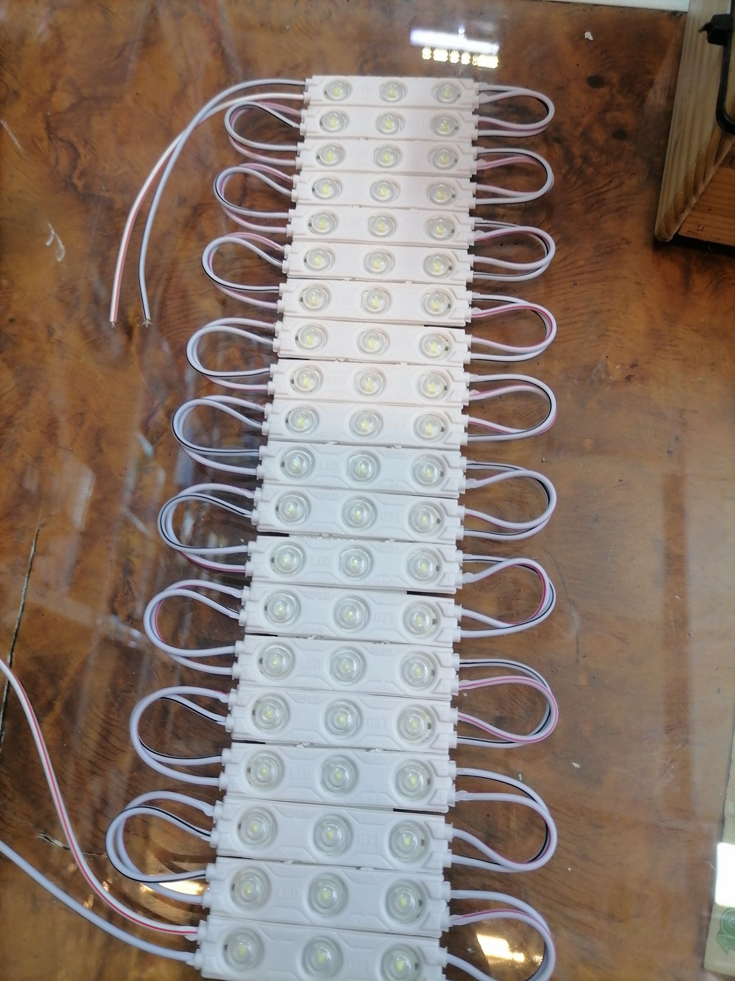 3 Led Module 12V DC LED Red, Blue, Green, yellow, pink, white, wharm ...