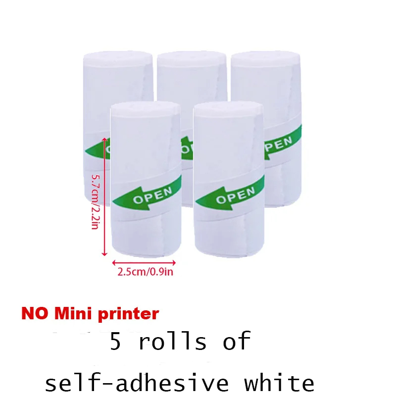 Mini Pocket Printer, Wireless BT Connection Thermal Printer For Photos ...