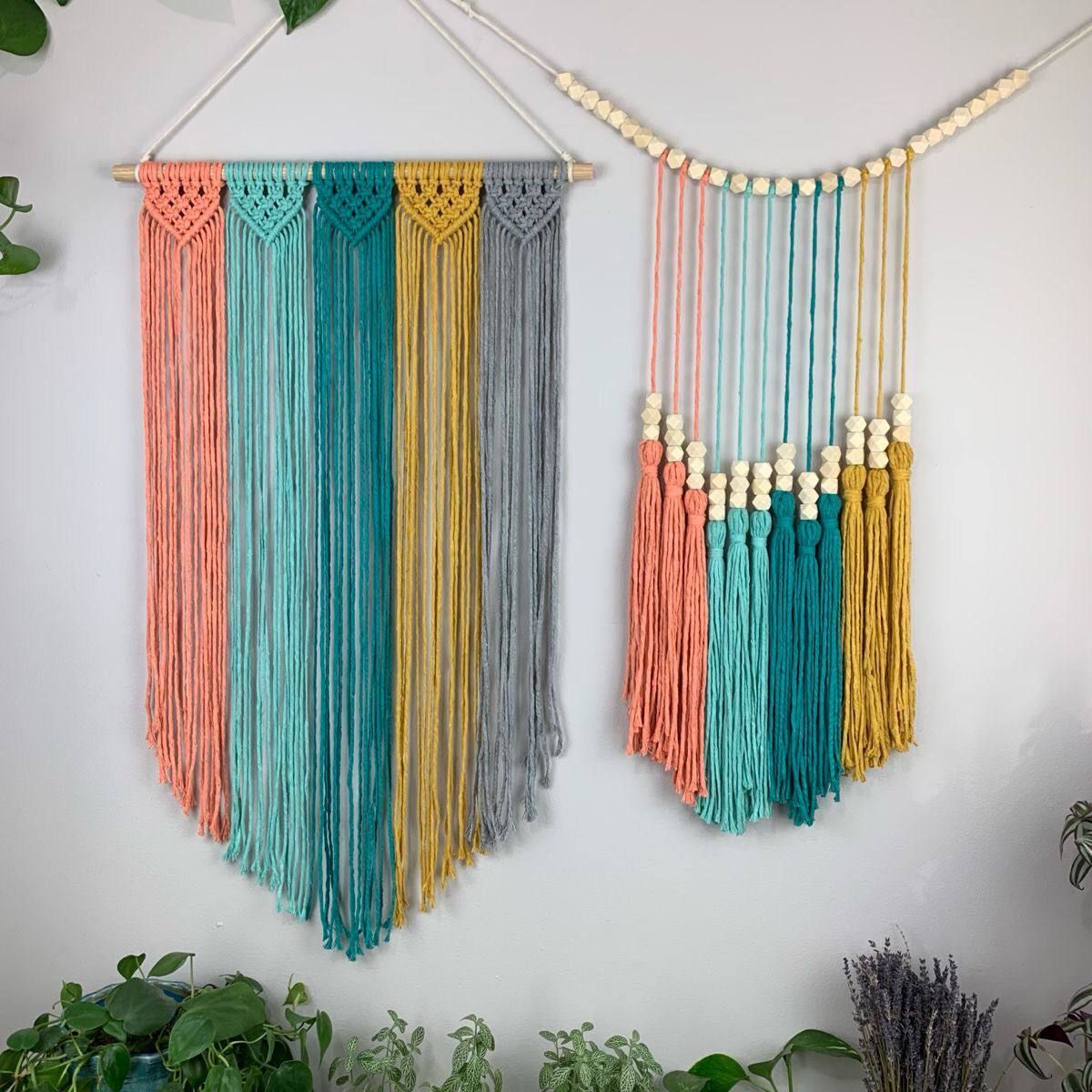100% Handmade Macrame Mandela Large Wall Hangers | Daraz.lk