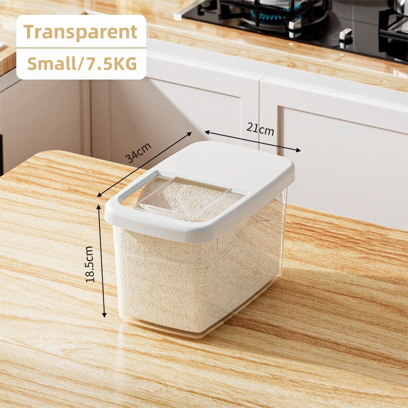 Rice Storage Box Insect Proof and Moisture Proof Sealed Food Grain Food ...