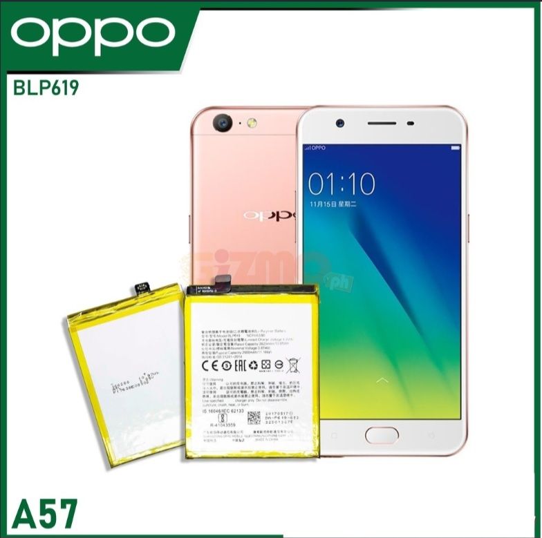 Oppo A57 High Capacity Originall Replacement Battery | Daraz.lk