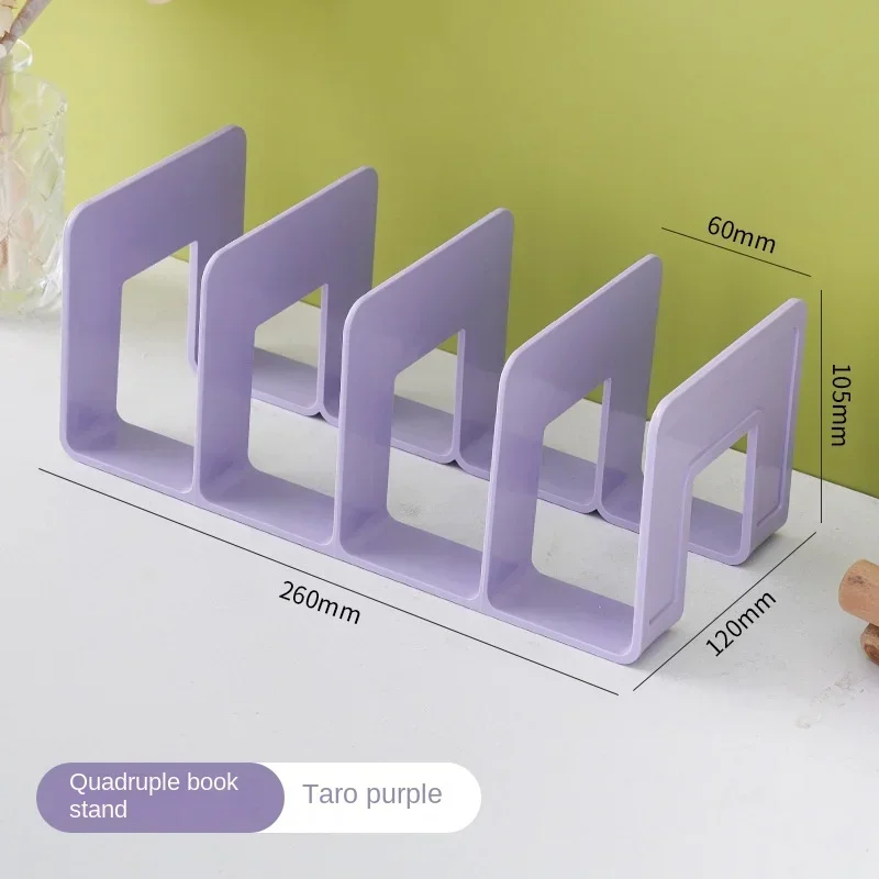 Multi-function Book Magazine Bookshelf Storage Stand Desk Organizer ...