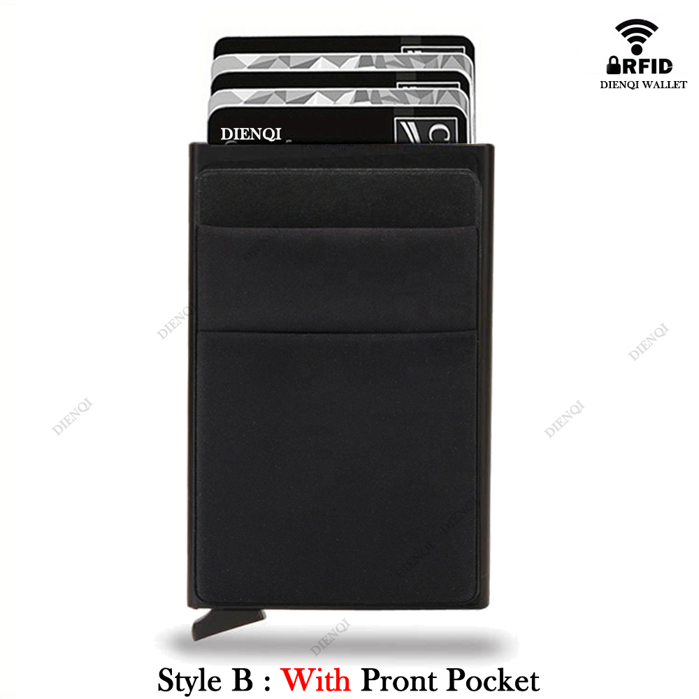 Rfid Credit Card Holder Men Thin Slim Mini Minimalist Wallets Luxury ...