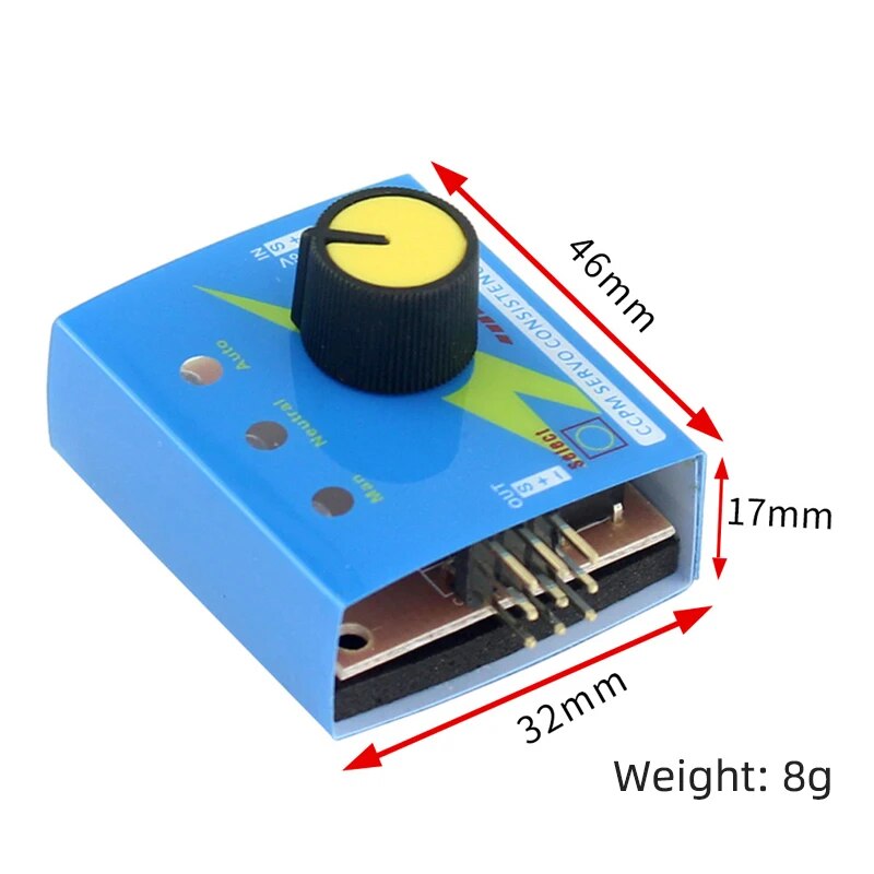 Simple Servo Tester Servo Tester Aircraft Model Motor Testing Electrical Adjustment Tester 