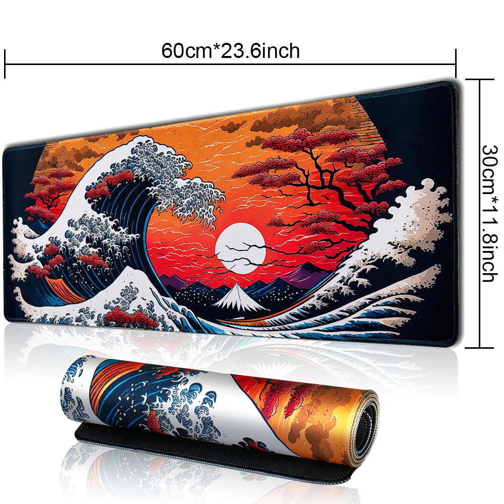 Mouse desk pad XXL keyboard mouse carpet anti-slip rubber gamer mouse ...