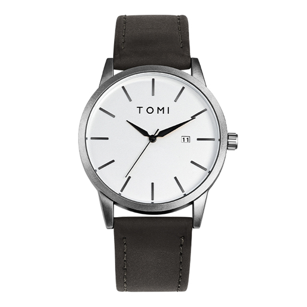 TOMI Brand Fashionable Men's Watch Luxurious Small Disc Dial Design ...