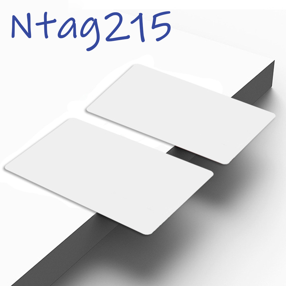 RFID Ntag215 Smart Chip Card NFC Key 504 Bytes PVC Tag ISO14443 IC ...