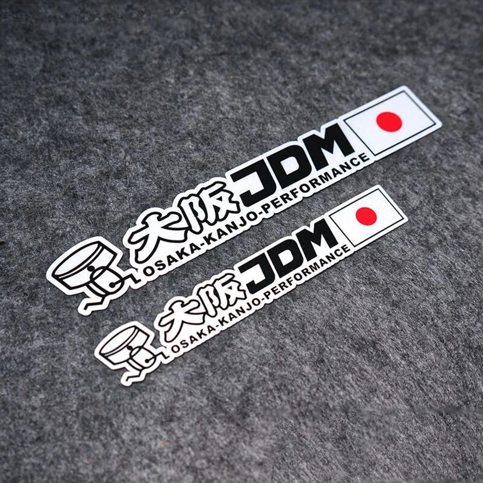 Osaka Stickers JDM Personalized Reflective Stickers Japan Modified Car ...