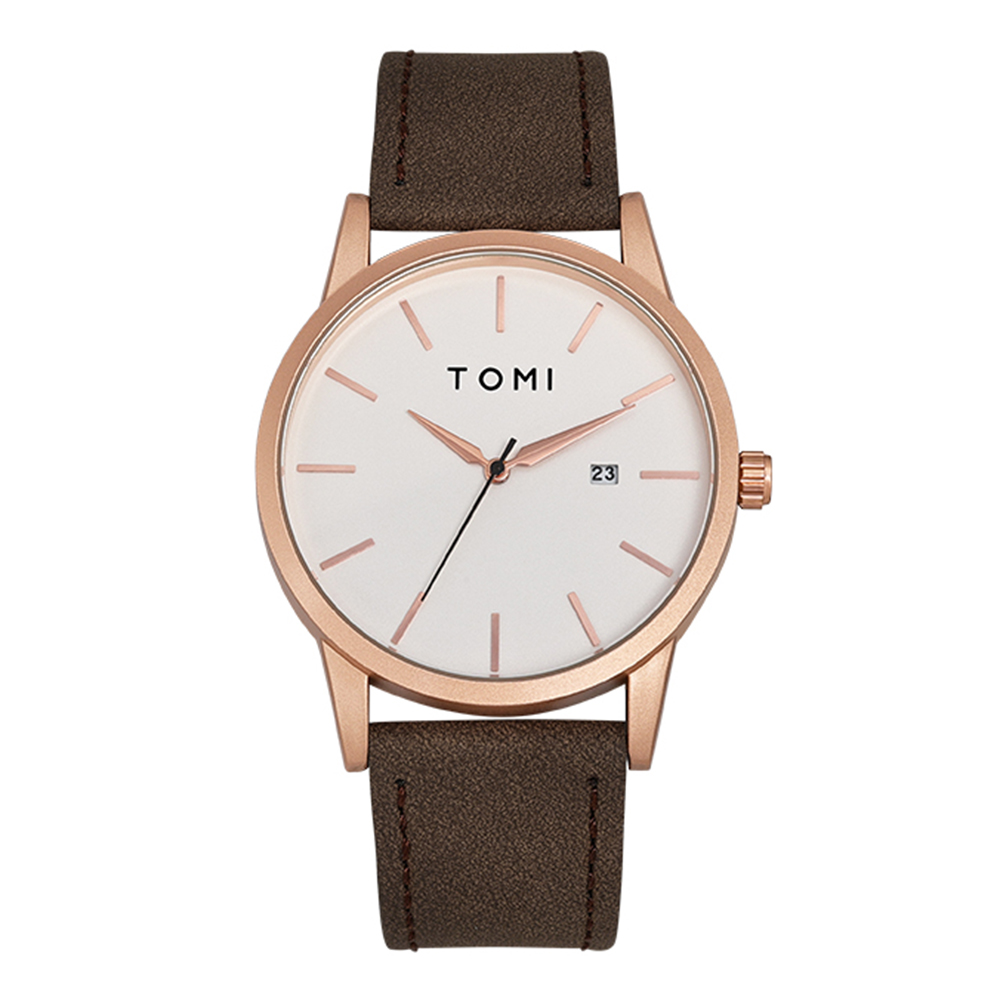 TOMI Brand Fashionable Men's Watch Luxurious Small Disc Dial Design ...