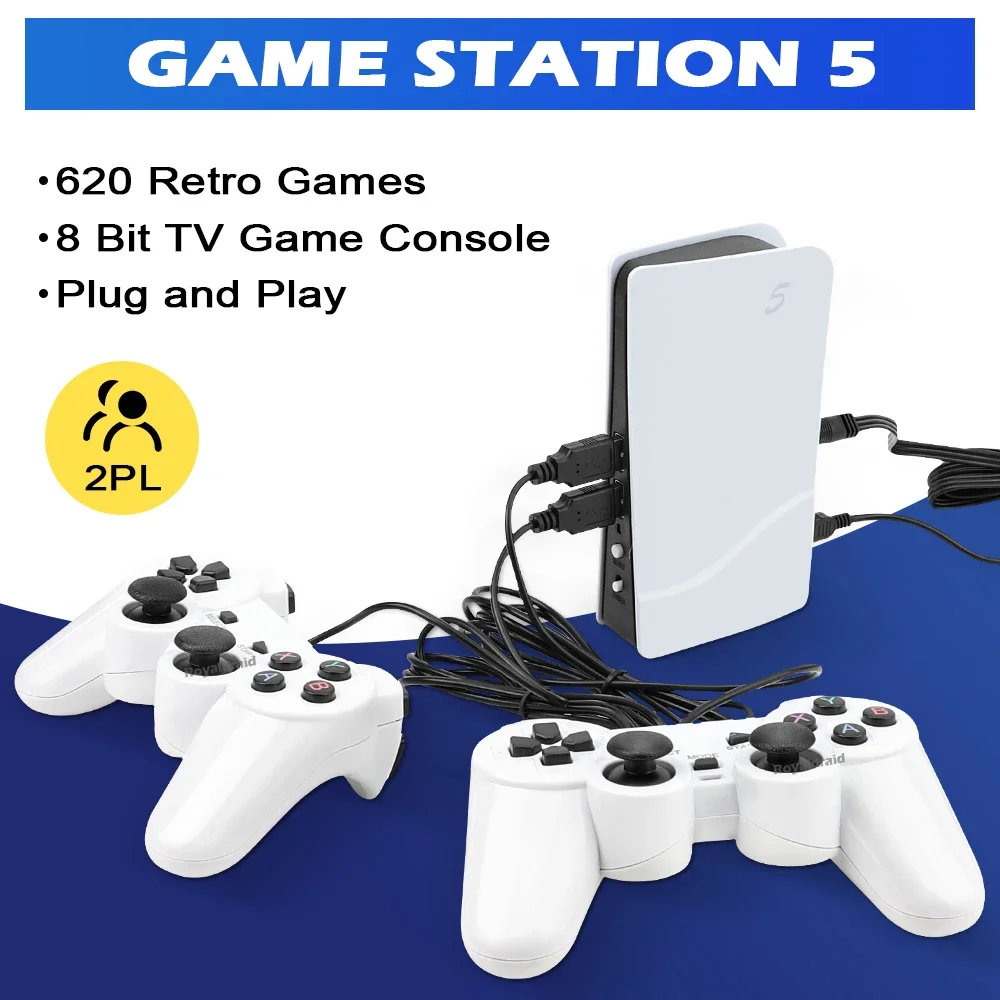 NEW GS5 Pro G620 Video Game Console 8 Bit USB 2 Wired Handheld Game ...