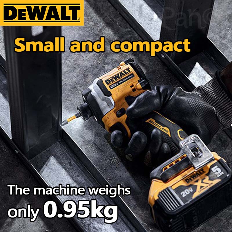 Dewalt 20V Electric Wrench 205Nm Cordless High Torque Brushless Impact Electric Impact Drill ...
