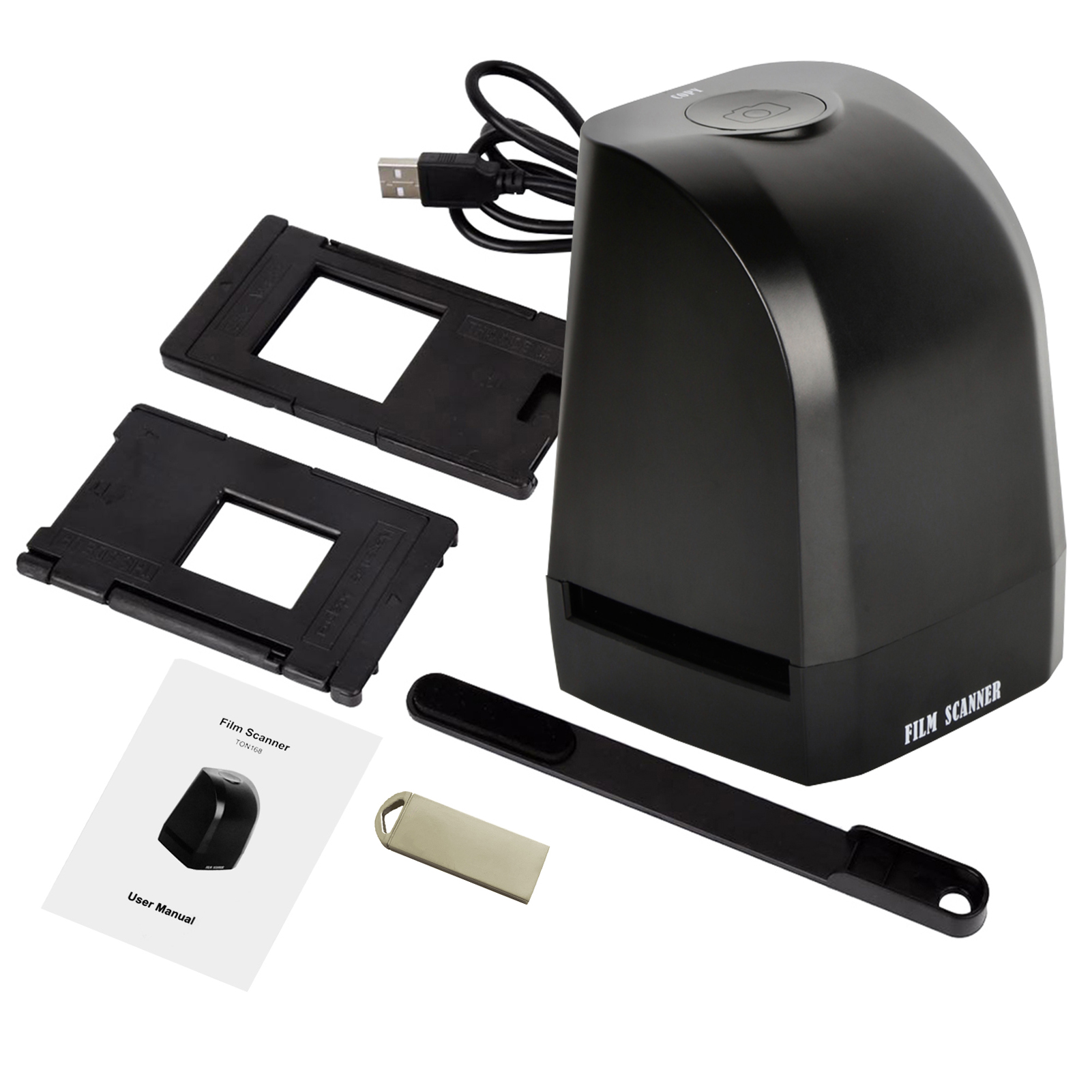 135 Film Slide Scanner Converter Portable Negative Film Scanner 8 ...