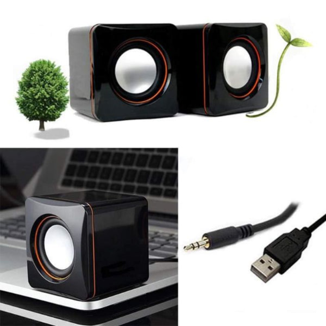 Wired Computer Gaming Speakers Subwoofer Home Office Speakers USB 2.0 Laptop Computer Speaker ...