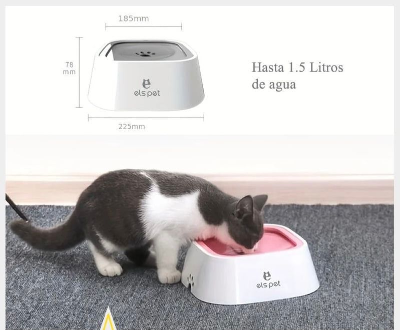 WATER BOWL DISPENSER AUTO-REFILL WATER FOUNTAIN FOR DOGS/CATS AND PETS ...