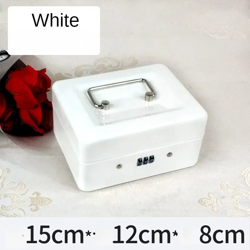 Protable Key Safe Box Key Locker Safe Home Shop Steel Safe Money Box ...