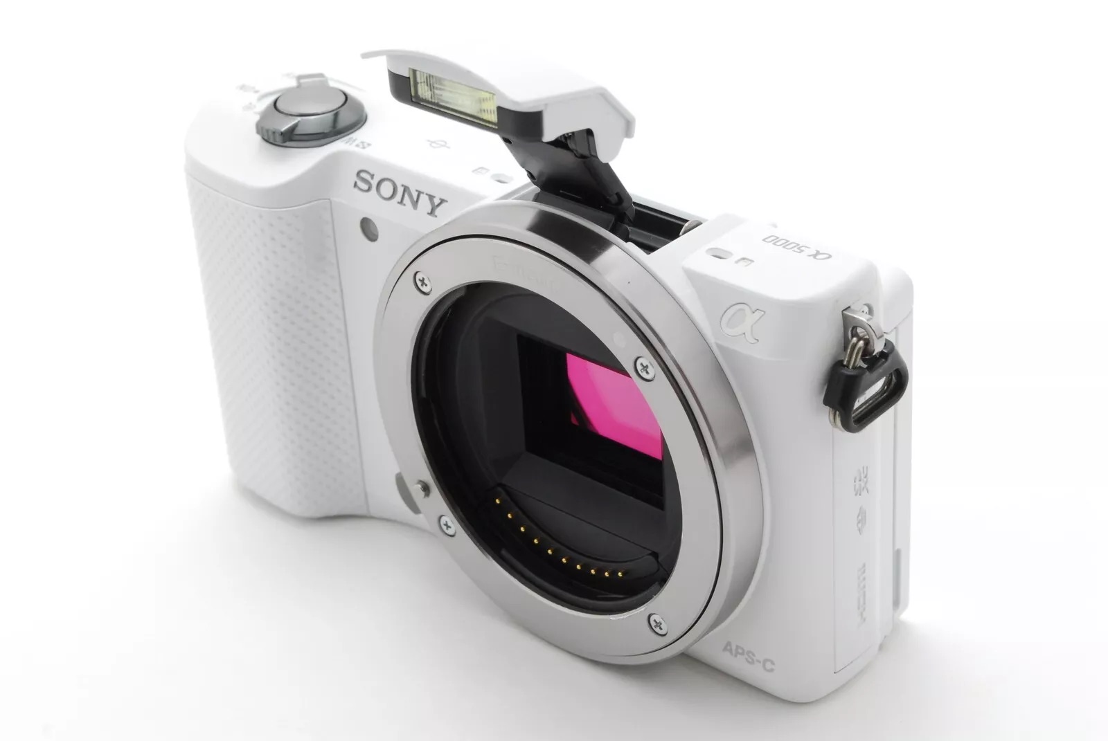 Alpha a5000 20.1MP Digital Camera White JAPAN (Body Only) | Daraz.lk