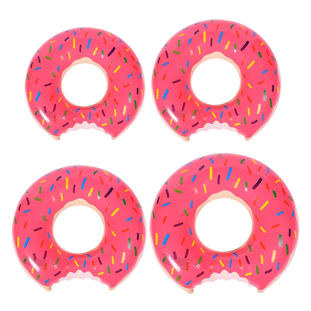 Swimming Ring Inflatable Donut Giant Pool Float Summer Outdoor ...