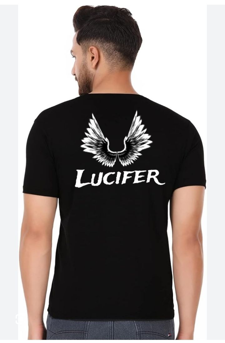 lucifer branded printed T shirt | Daraz.lk