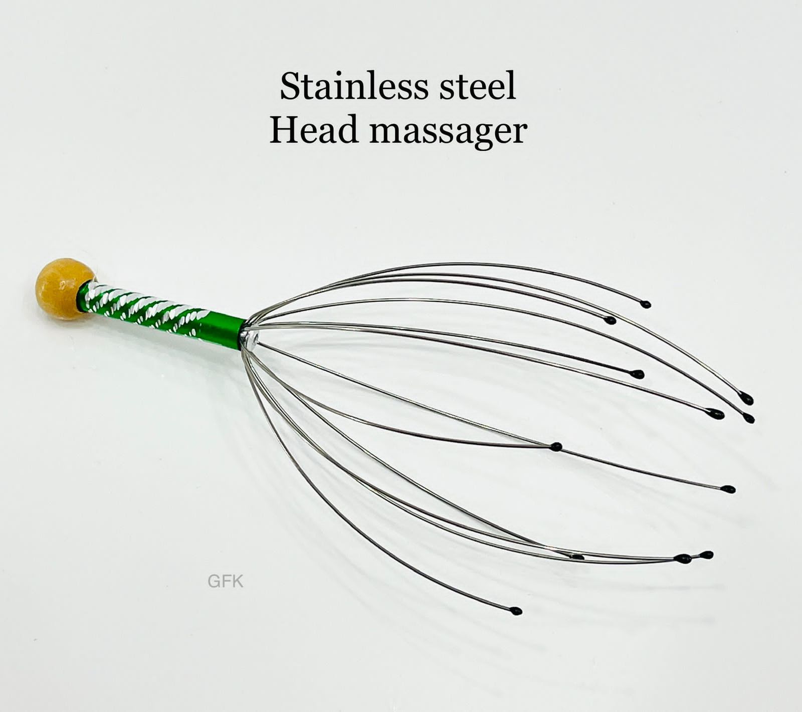 Stainless Steel Head Massager - Soothing Scalp and Stress Relief Tool ...