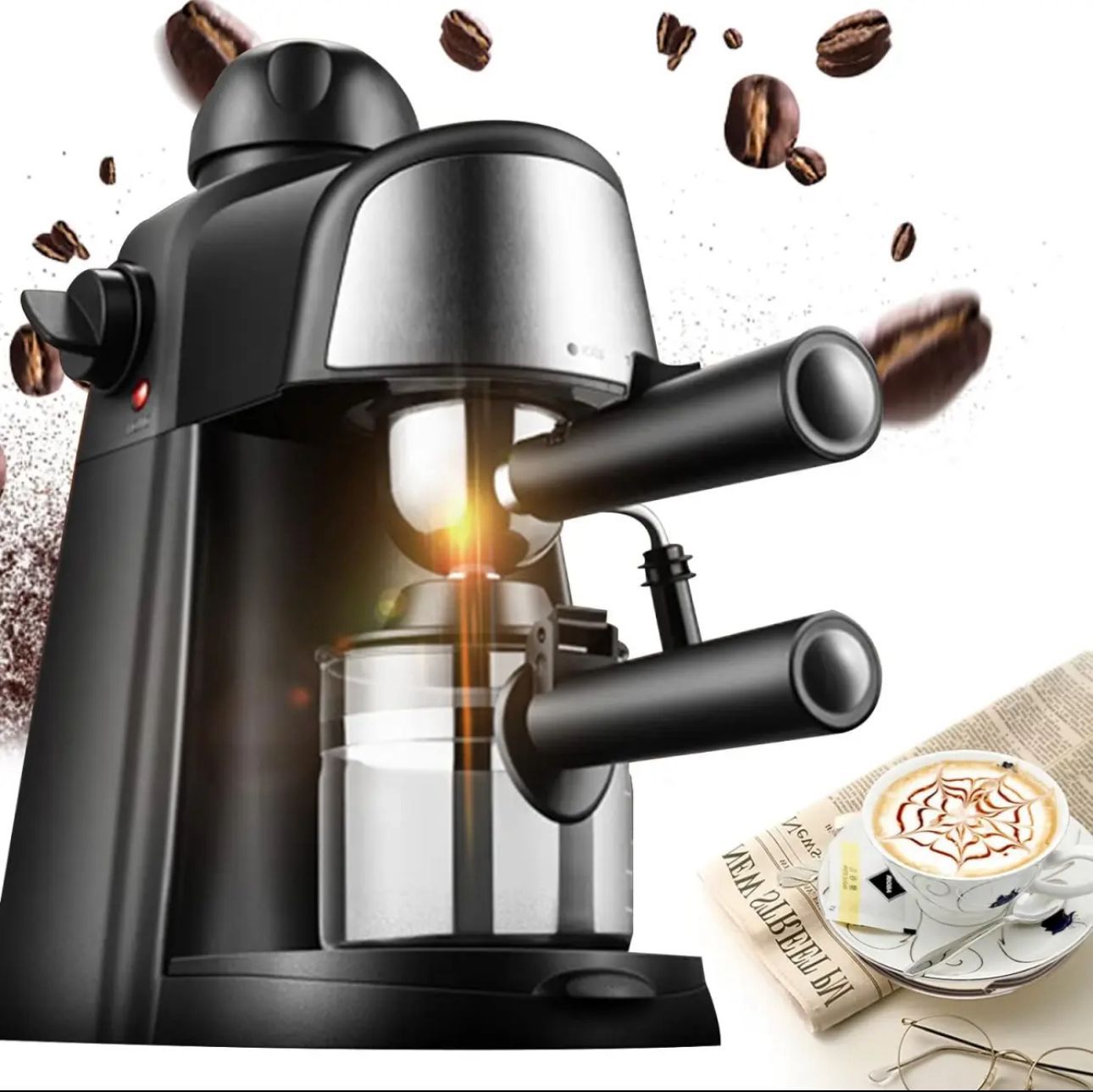 Coffee Maker Espresso Maker Semi-Automatic Espresso Coffee Machine ...