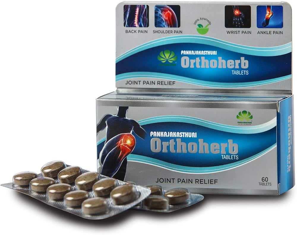 Pankajakasthuri Orthoherb Tablet 30's For Back Pain & Knee joint Pain ...