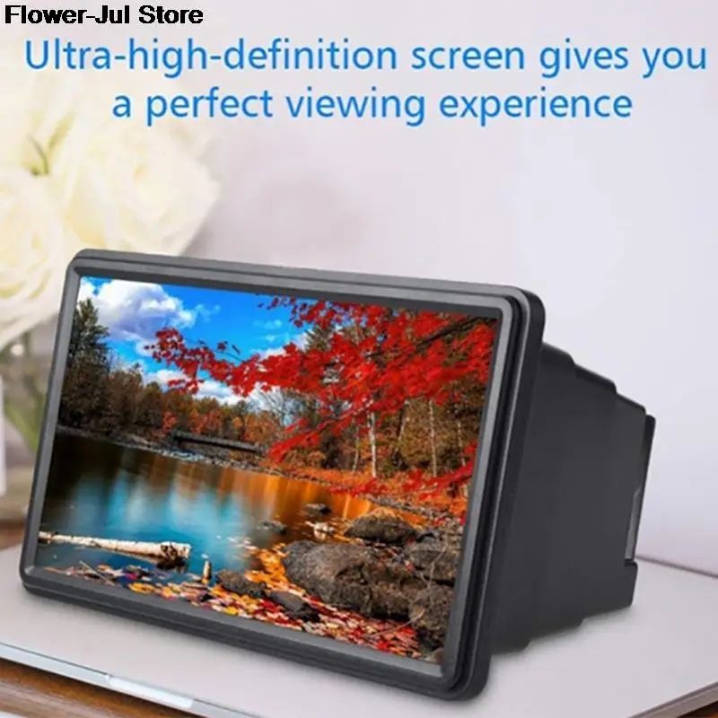 Mobile Phone 3D Screen Magnifier Smartphone Magnifying Glass Enlarger ...