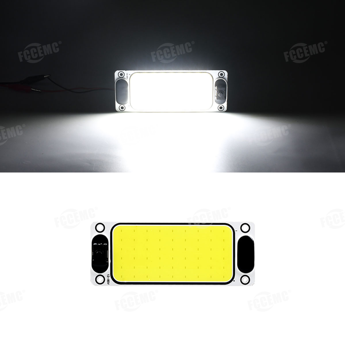 LED 12-24V Car Interior Lighting Reading Night Strip Light Interior Light Ceiling Lamp with On ...