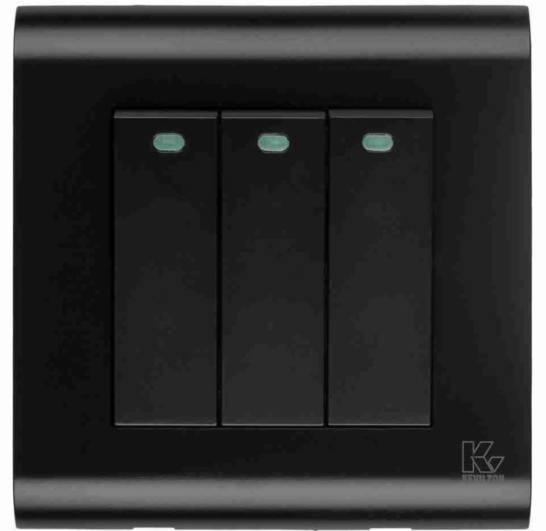 Kevilton Modular Series 3 Gang 2 Way Switch | Daraz.lk