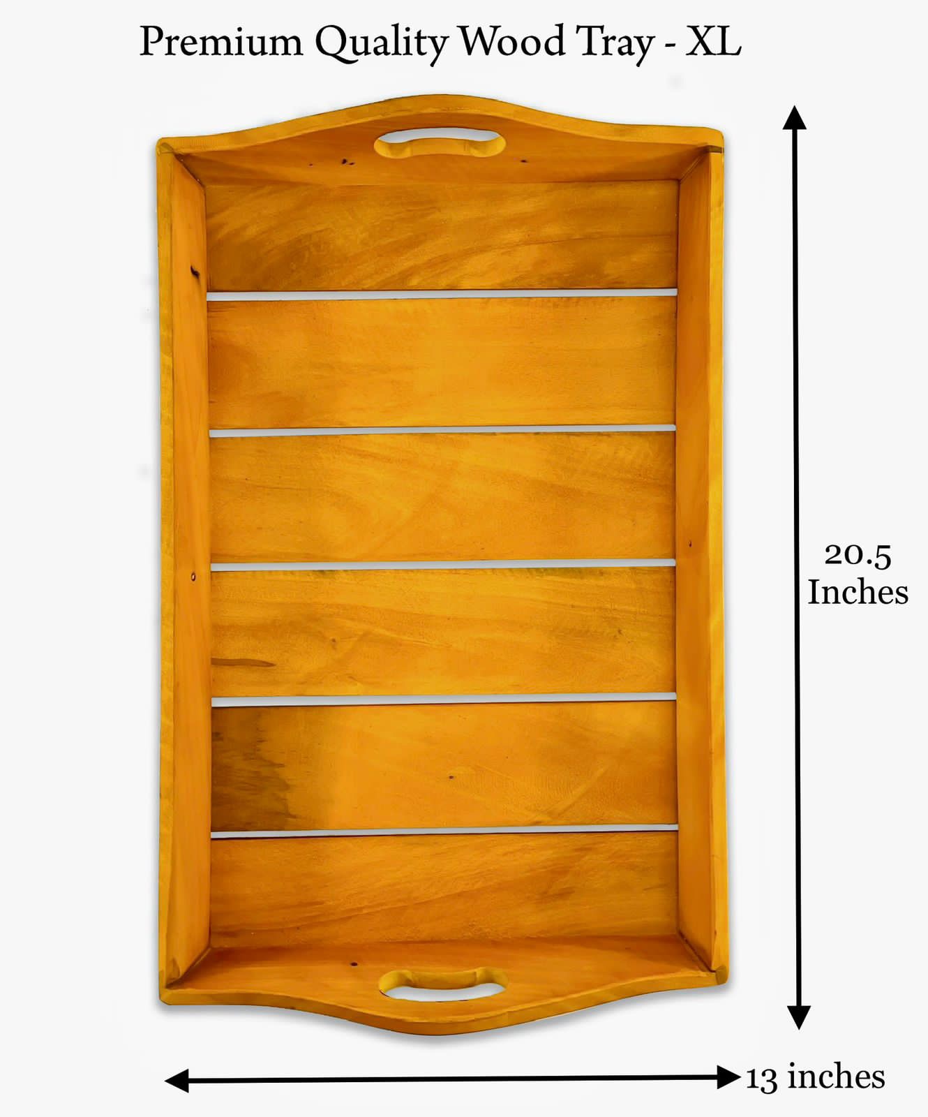 High Quality Premium Wooden Tray for Storage | Multipurpose (Big Size ...