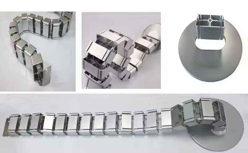 ISRTAO under Desk Cable Management Tray Snake Cable Organizer ...