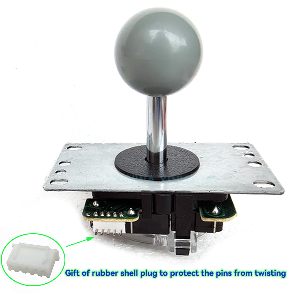 Copy Sanwa Arcade Joystick Round Ball Top 5 Pins Connector For USB ...