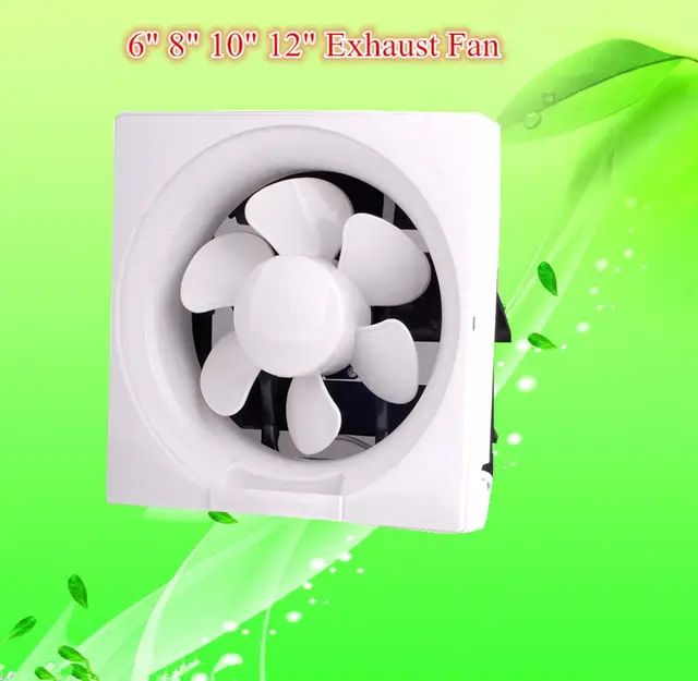 6 Inch Silent Fan 220V Exhaust Ventilation Outlet Air Extractor for ...