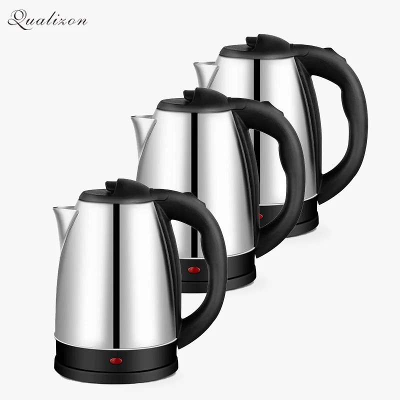 Electric Water Kettle 1800ml Steel Jar With power Base | Daraz.lk