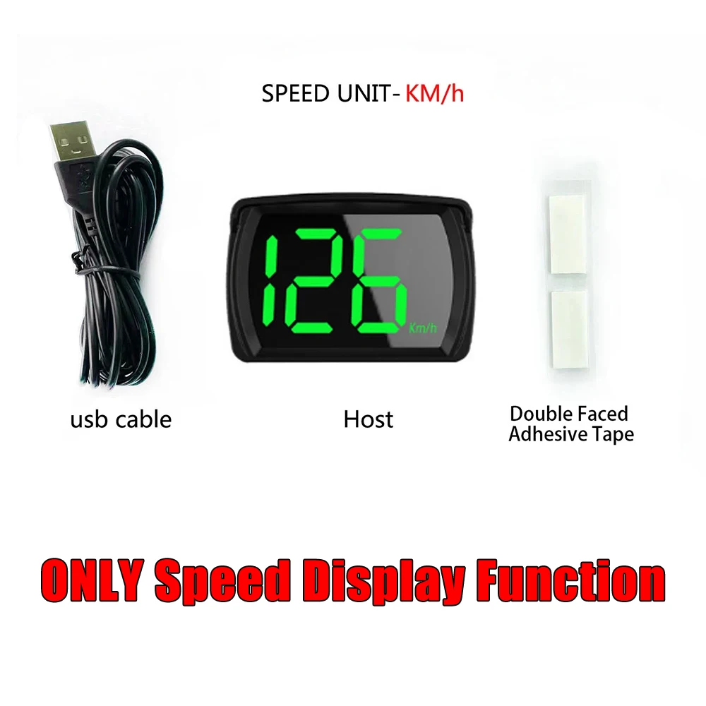 New M22 Car GPS Head Up Display Speed RPM KMH MPH HUD GPS Speedometer ...