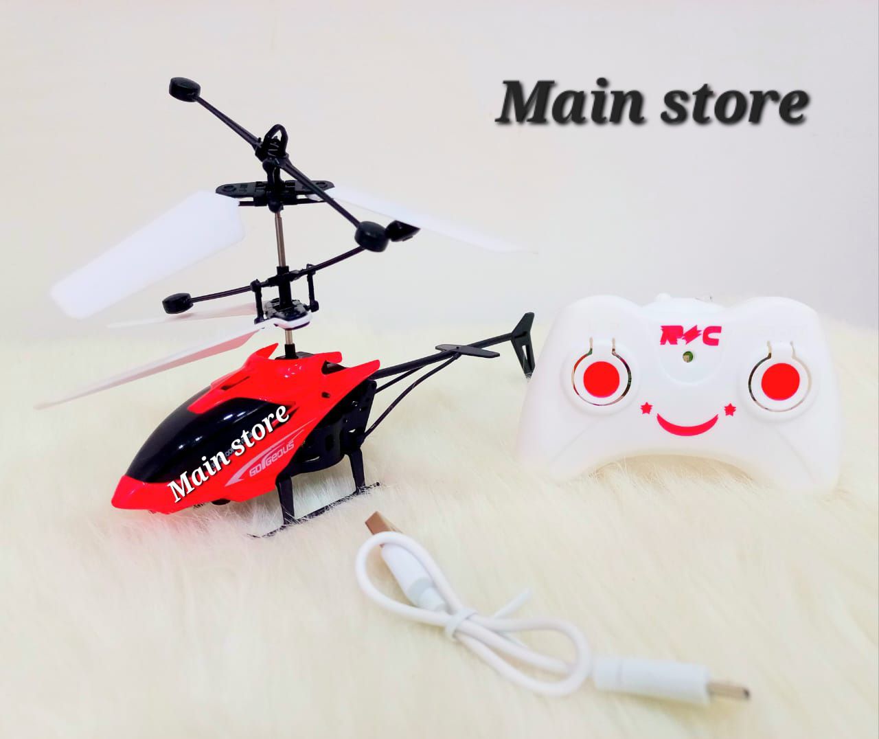 Electric Remote Controlled Aeroplane Mini RC Helicopter Smart Sensor RC ...