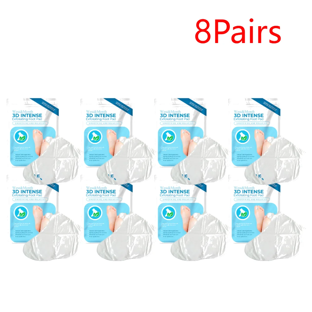 1-10 Pairs Exfoliating Callus Booties Feet Care Foot Mask Sheet Pack ...