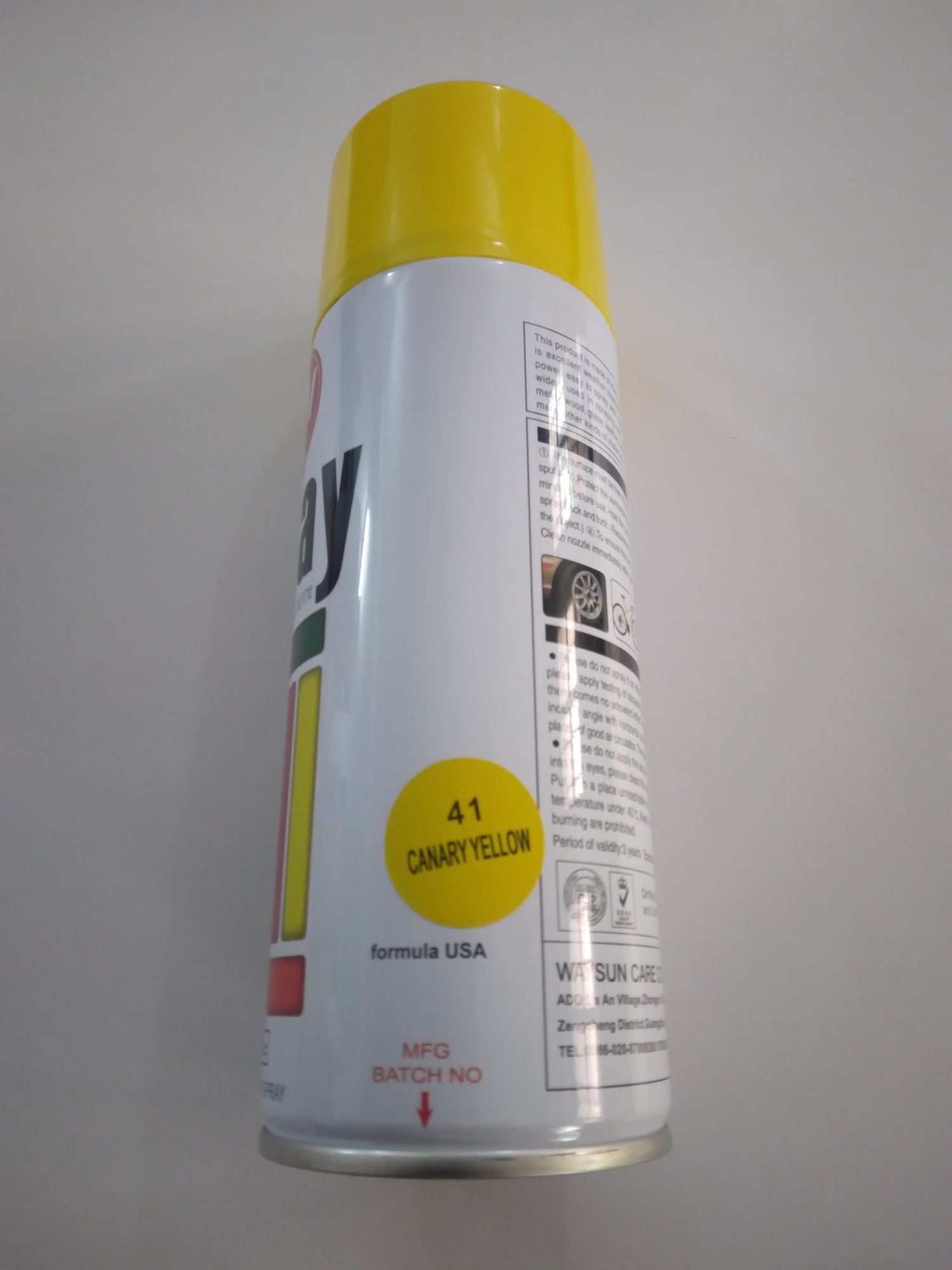 ALM SPRAY PAINT 400ml CANARY YELLOW 41 | Daraz.lk