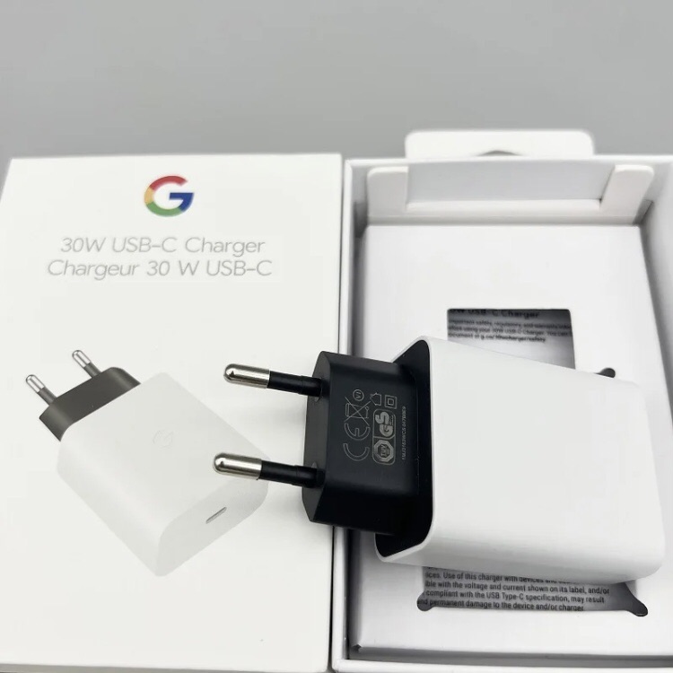 Google pixel 30W Fast Charger EU Quick Charge Travel Adapter Usb C To Type C Cable For Google ...