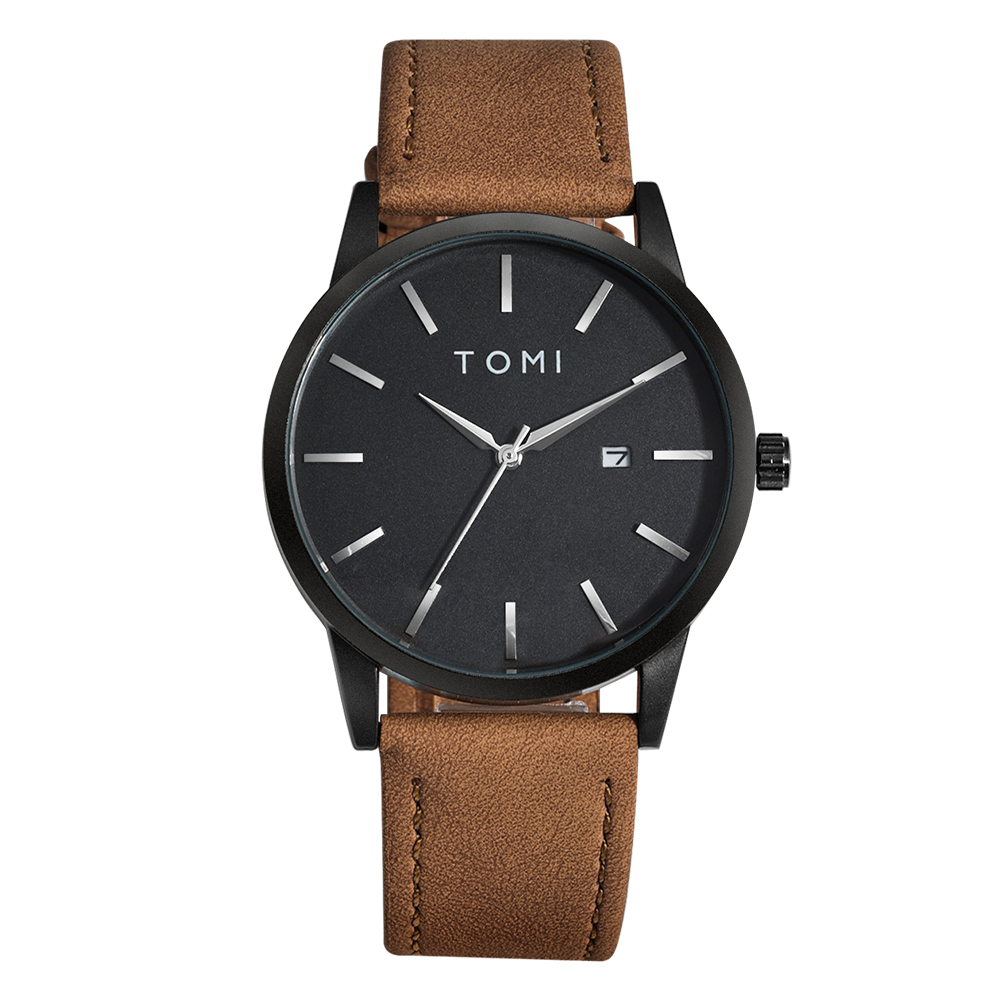 TOMI Brand Fashionable Men's Watch Luxurious Small Disc Dial Design ...