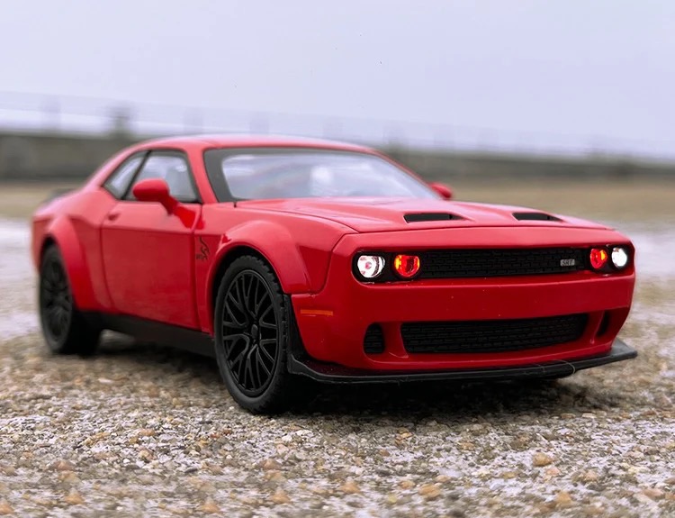 1:32 Scale Dodge Challenger SRT Die Cast Metal Alloy Model car | Daraz.lk