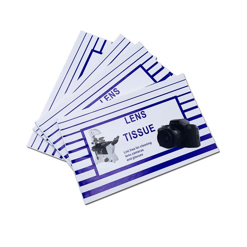 Lens Cleaning Paper Wipes Camera Wipe Microscope Eyeglasses Kit Cleaner ...