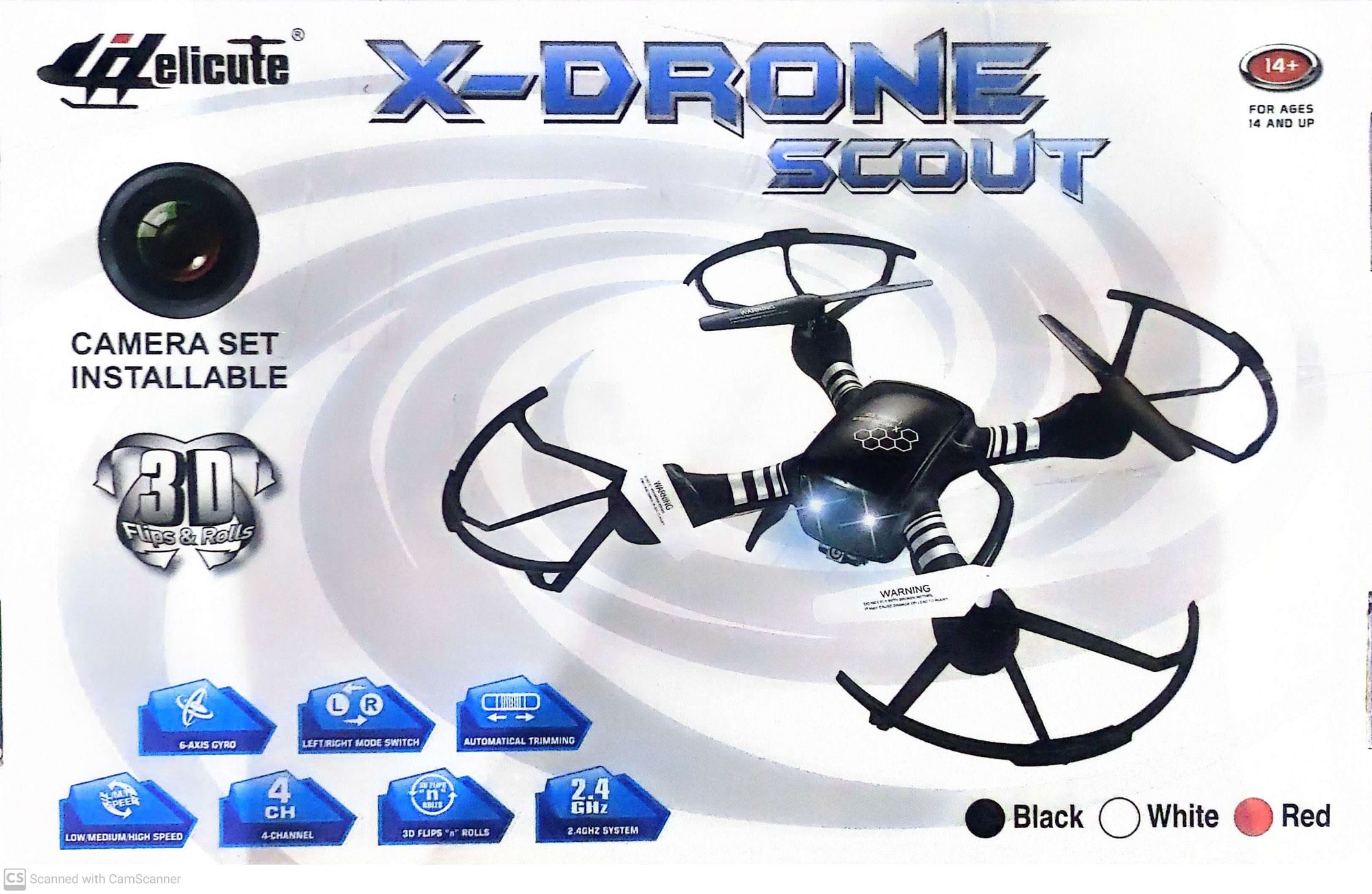X- drone scout(Wi-Fi controlled camera drone) | Daraz.lk