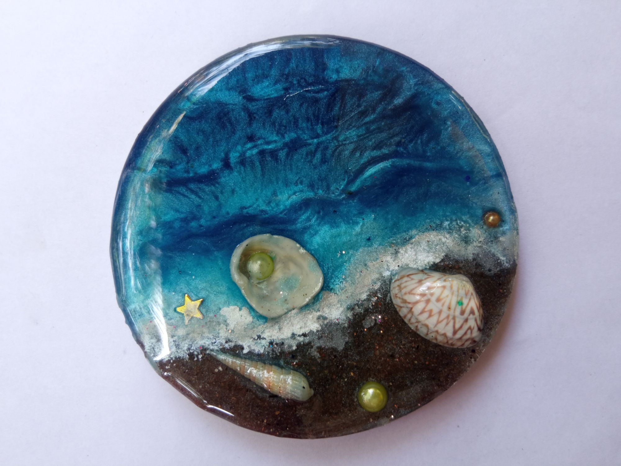 Round shape resin art | Daraz.lk