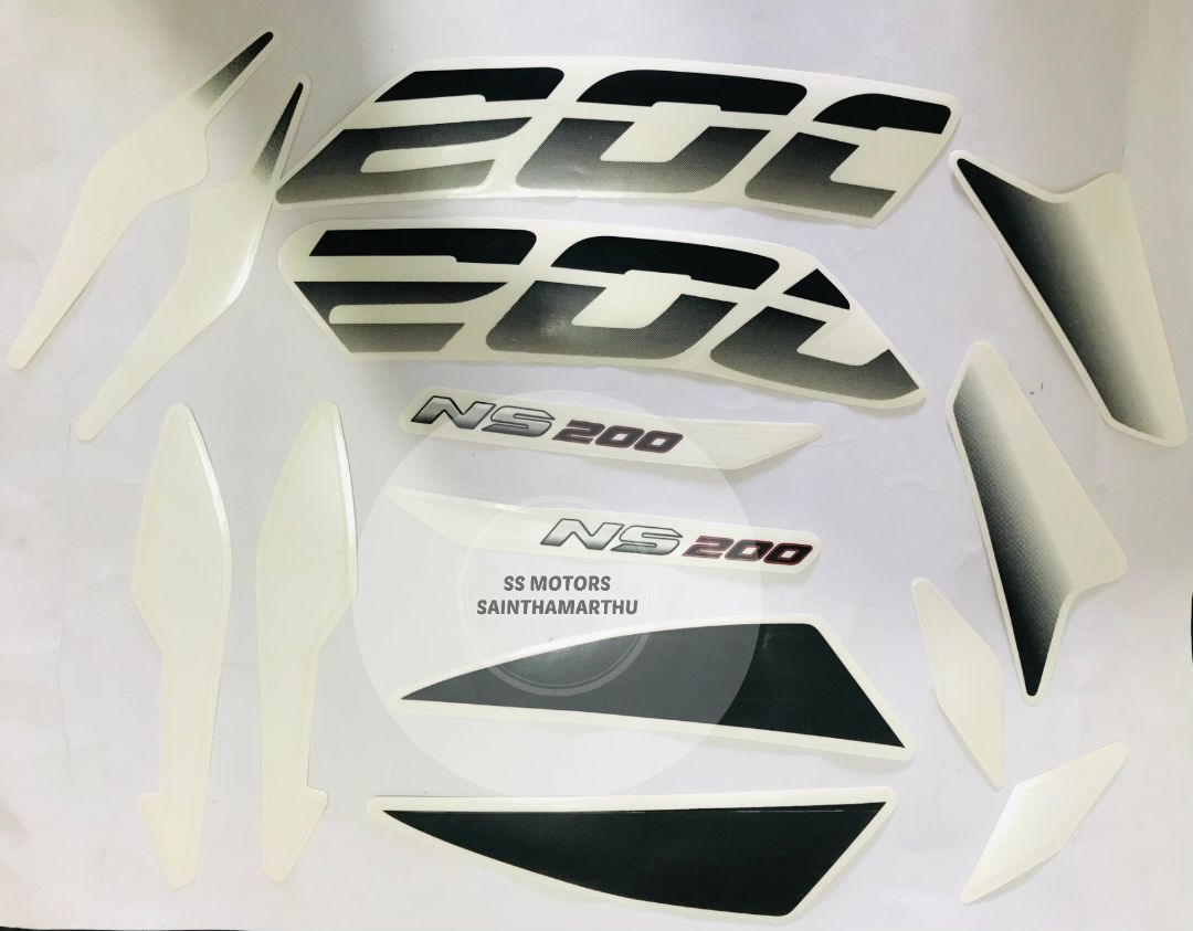 PULSAR NS 200 FULL SET STICKERS | Daraz.lk