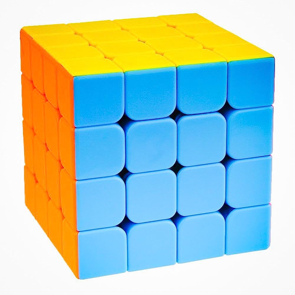 Cube 4x4 High Speed Stickerless Magic 4 by 4 Puzzle Cubes Magic Twisty ...