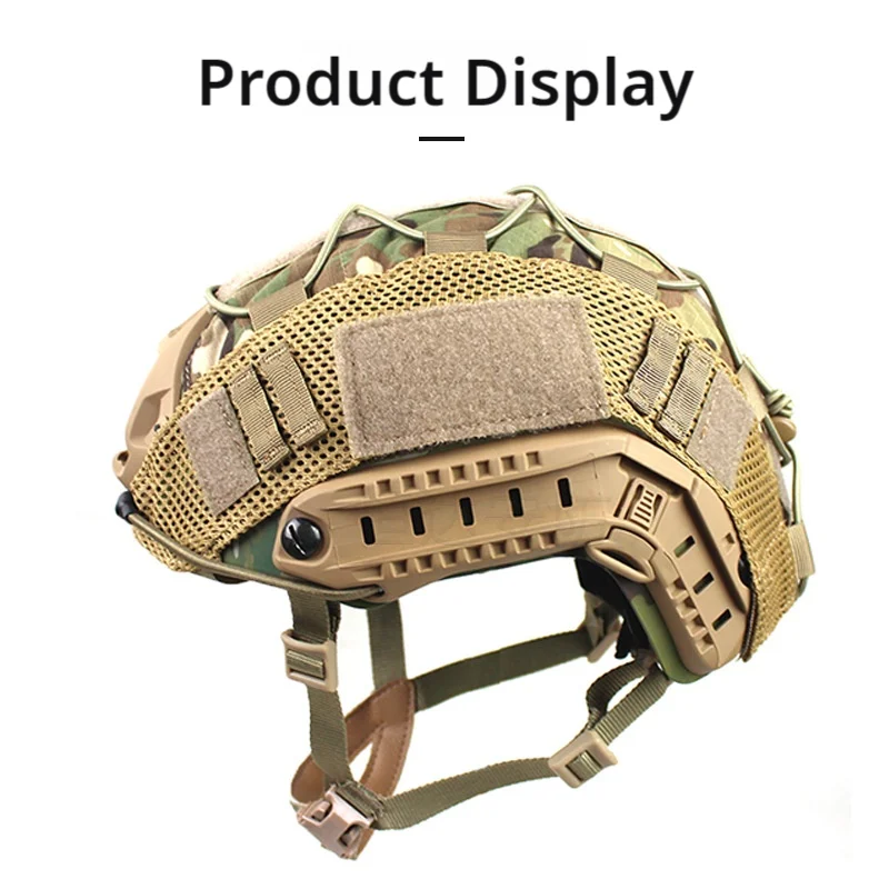 FAST Tactical Helmet Camouflage CP Camouflage 1000D Nylon Hunting ...